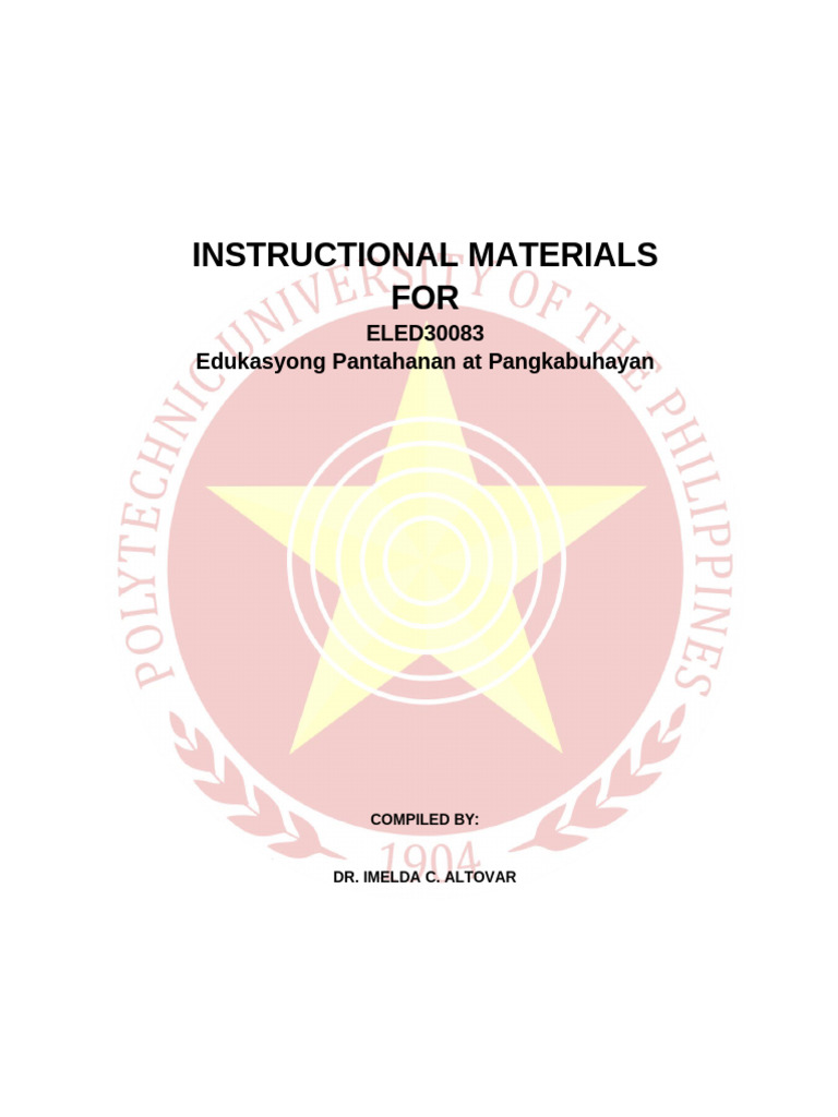 EPP and TLE Curriculum Overview 2016 | PDF | Learning | Educational ...