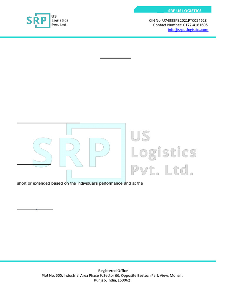 Job letter | PDF | Salary | Employment