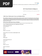 Nso Sample Paper Class-4 2025-26 | PDF | Digestion | Gastrointestinal Tract