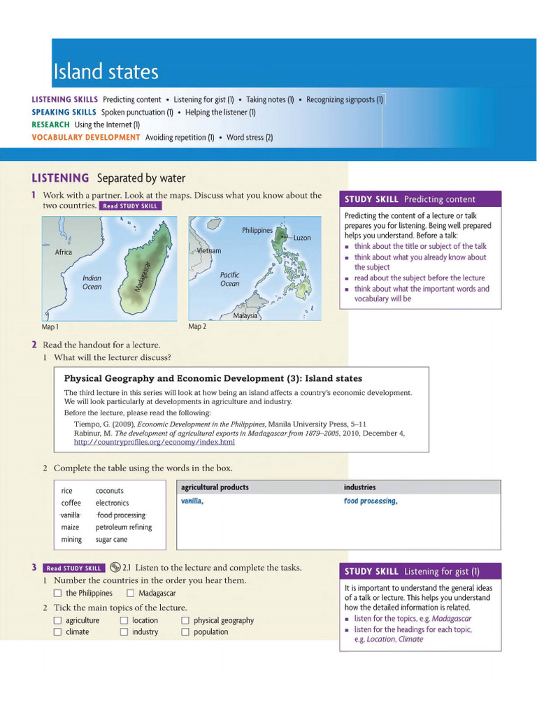 Island states | PDF | Stress (Linguistics) | Island