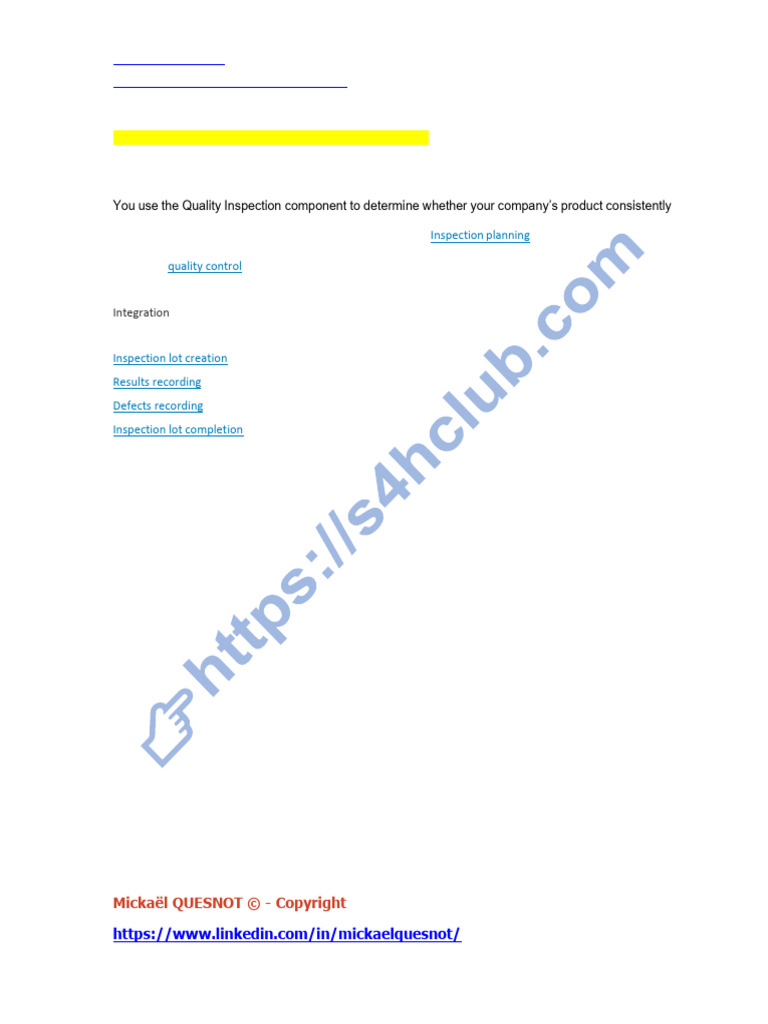 Regular Quality Inspection Process | PDF | Warehouse | Computing