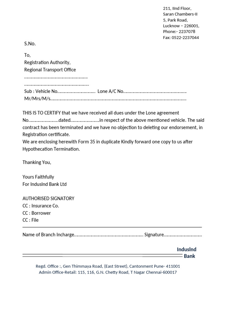 Regd. Office:, Gen Thimmaya Road, (East Street), Cantonment Pune-411001 ...