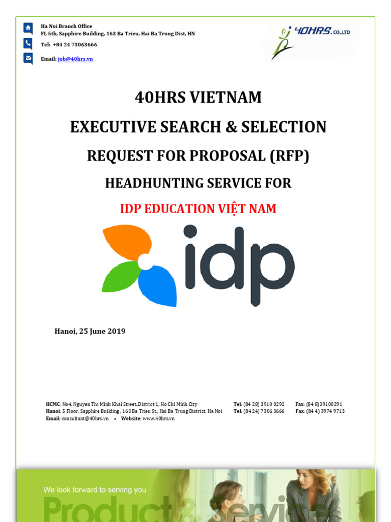 Profile 40HRS - Presenting To IDP Education | PDF | Hanoi | Ho Chi Minh ...