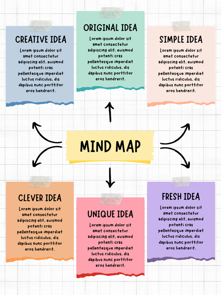 Colorful Creative Mind Map | PDF