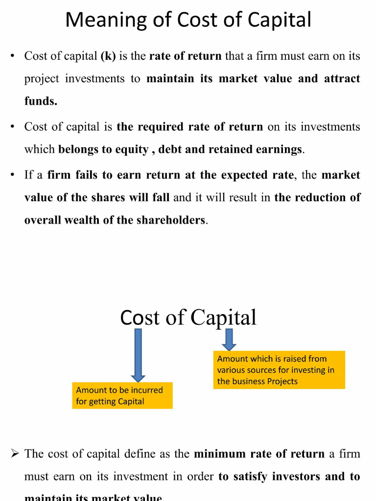 Module - Cost of Capital-2 | PDF