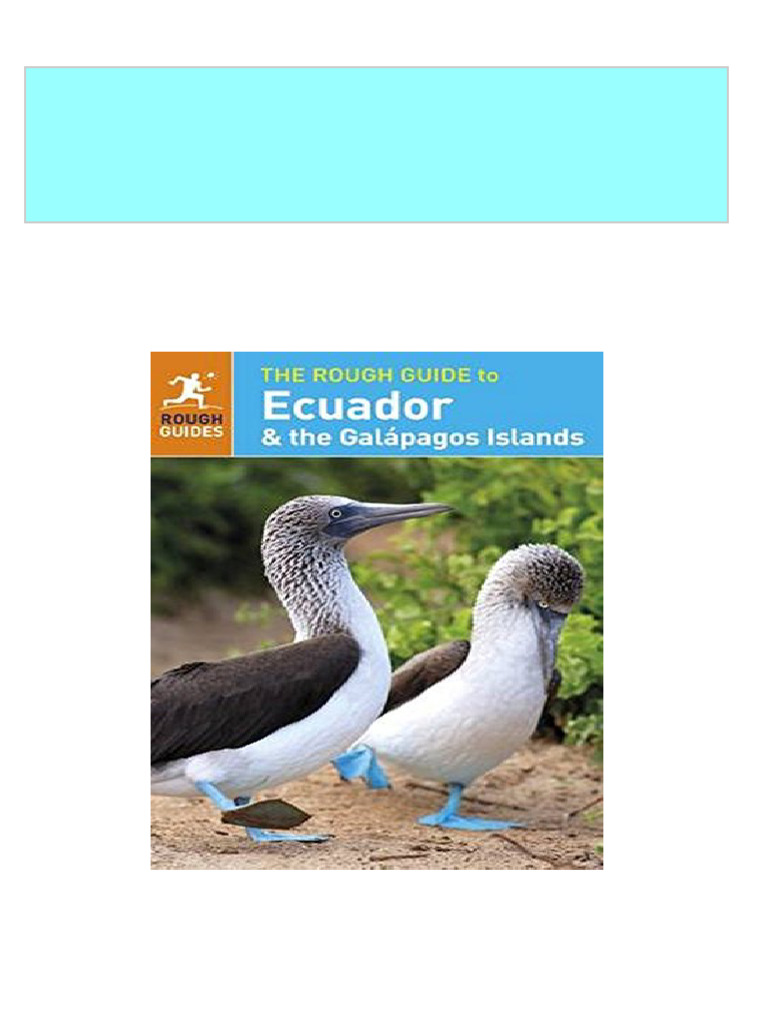 Instant Access To The Rough Guide To Ecuador The Galápagos Islands 6th ... Instant Access To The Rough Guide To Ecuador The Galápagos Islands 6th ...