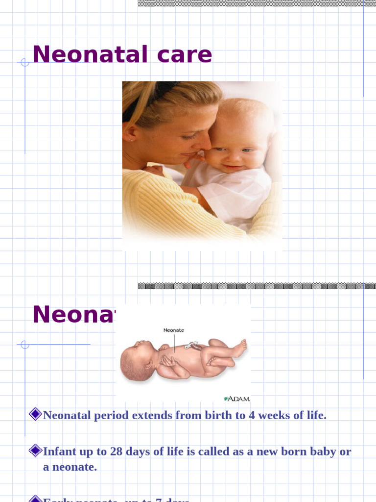 Essential Neonatal Care Guidelines | PDF | Infants | Low Birth Weight