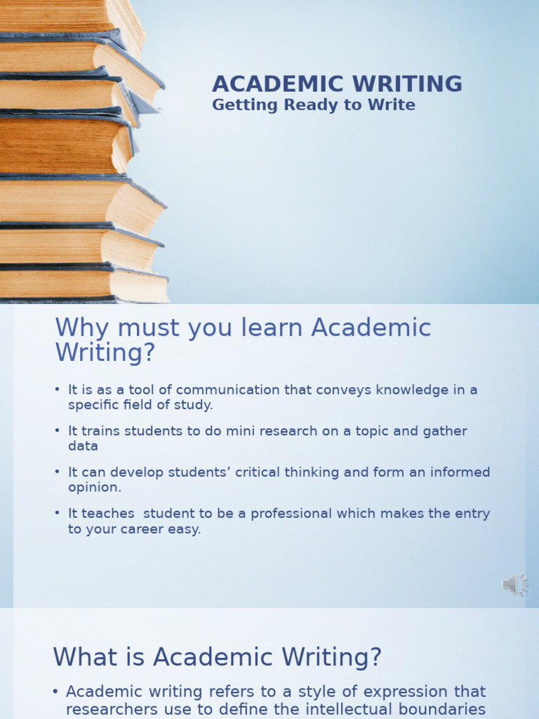 Academic Writing for Students | PDF