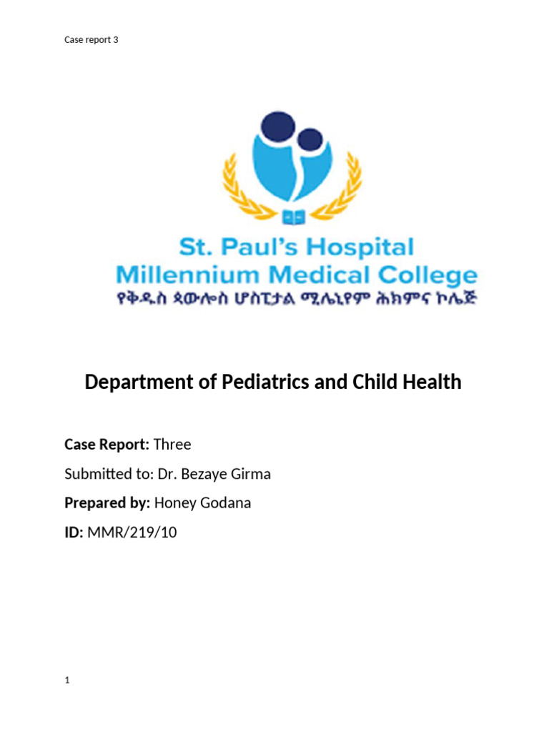 Case Report 33 | PDF | Chronic Kidney Disease | Kidney