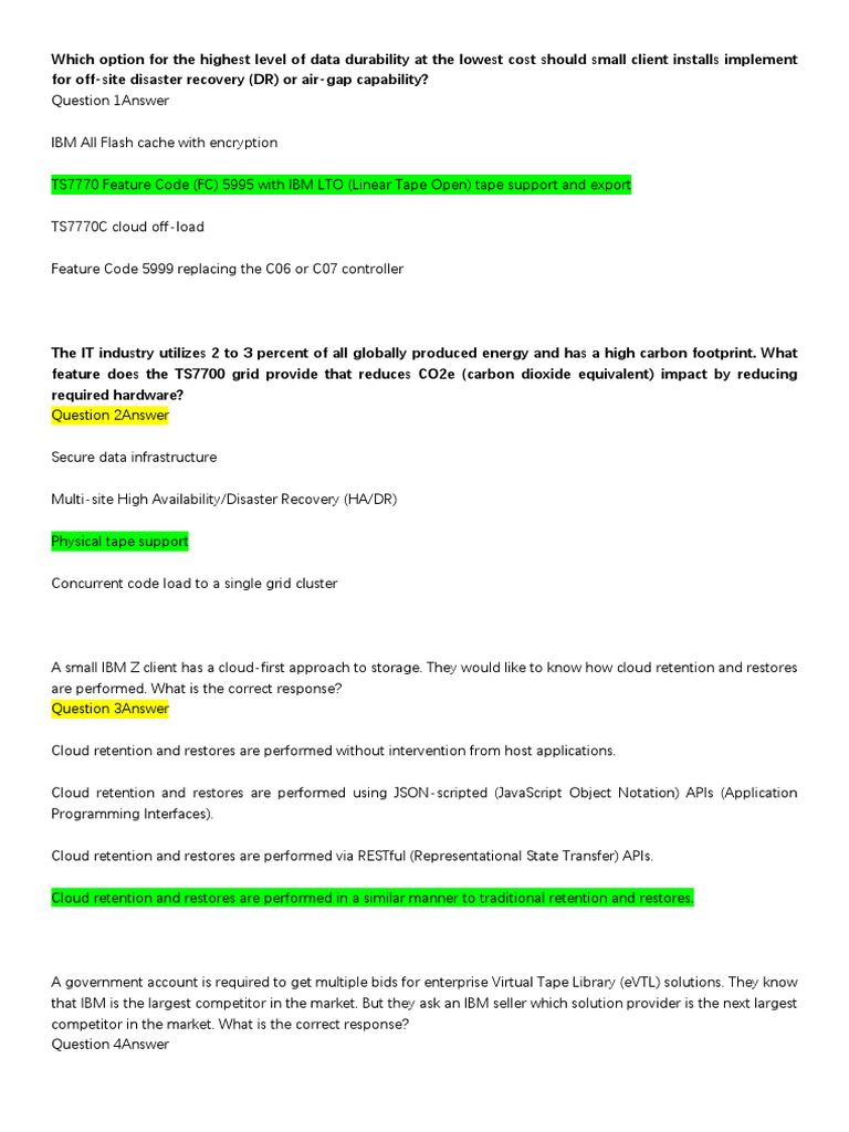 IBM TS7700 Virtual Tape Library Education For Technical Sales Level 3 ...