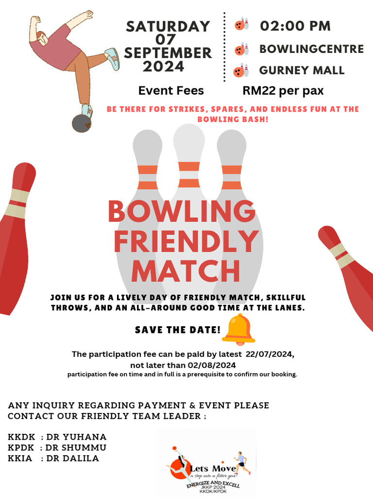 Gurney Mall Bowling Bash 2024 | PDF