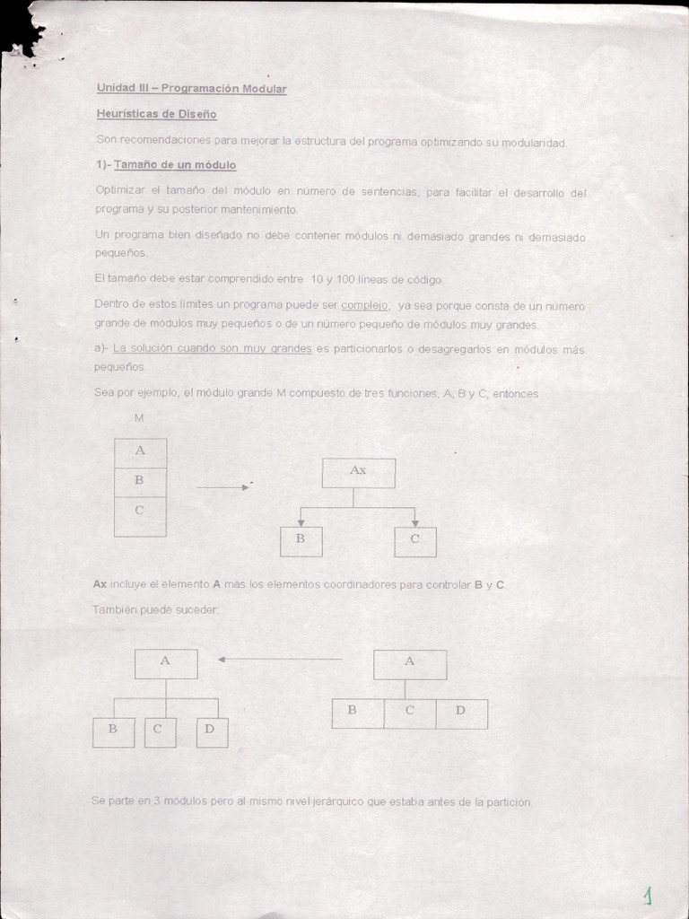Algoritmos y Programacion - Modularidad Apunte2 | PDF