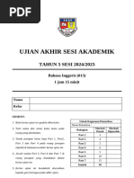 Year 5 Writing Part Uasa Format Sample Question 2342023 | PDF