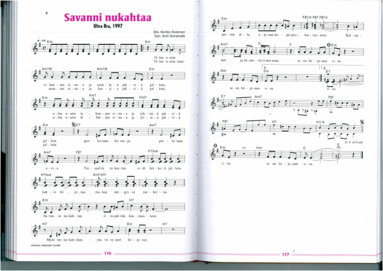 Ultra Bra - Savanni Nukahtaa | PDF