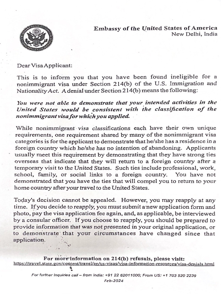 Refusal Letter | PDF