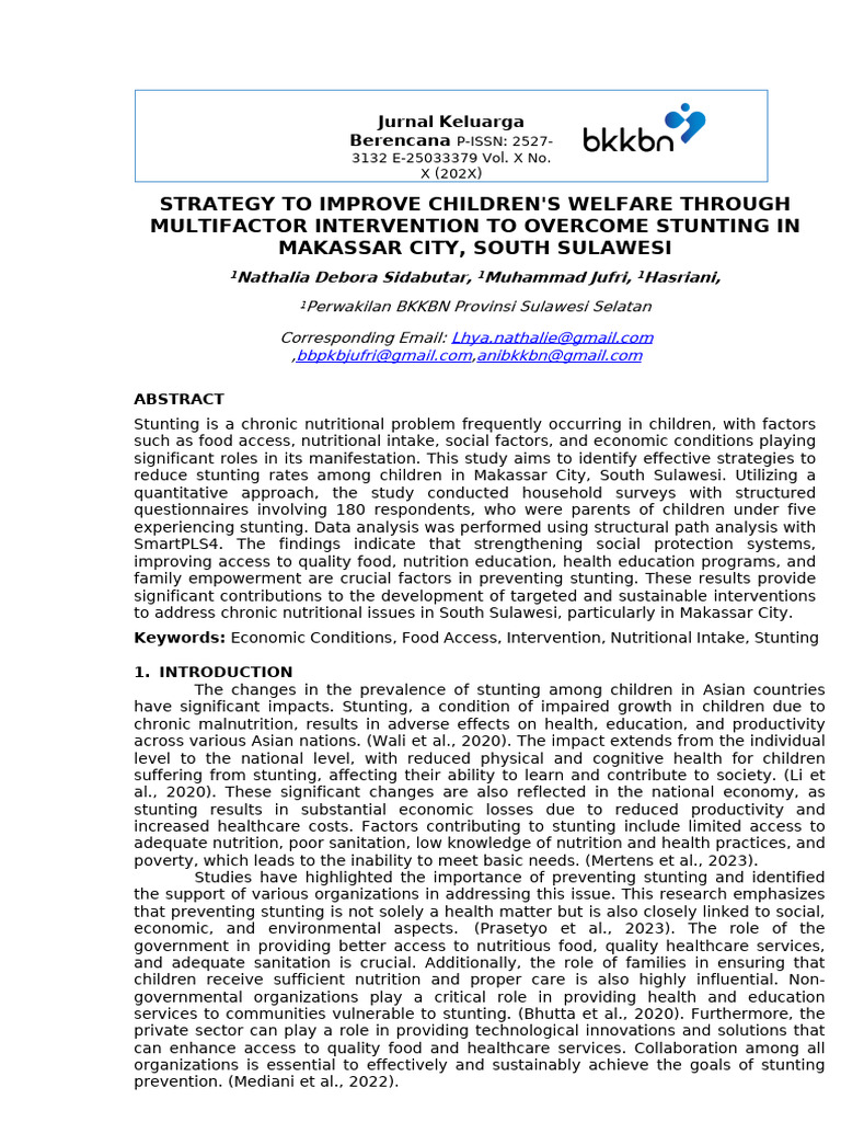 Artikel Fixx BKKBN 1 | PDF | Factor Analysis | Statistics