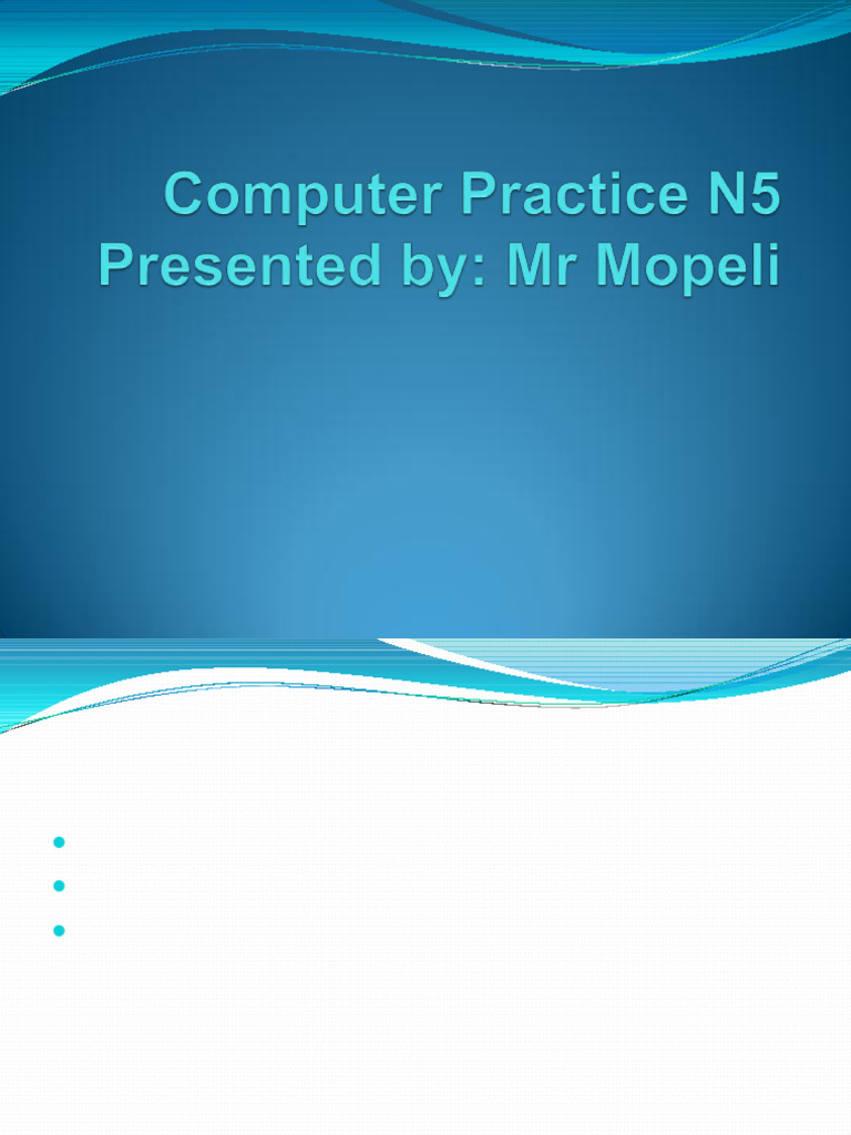 N5 Entrepreneurship Module 8 Case Study | PDF | Personal Computers ...