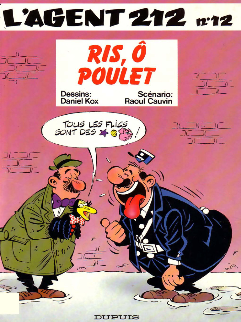 Agent 212 - T 12 - Ris, Ô Poulet | PDF
