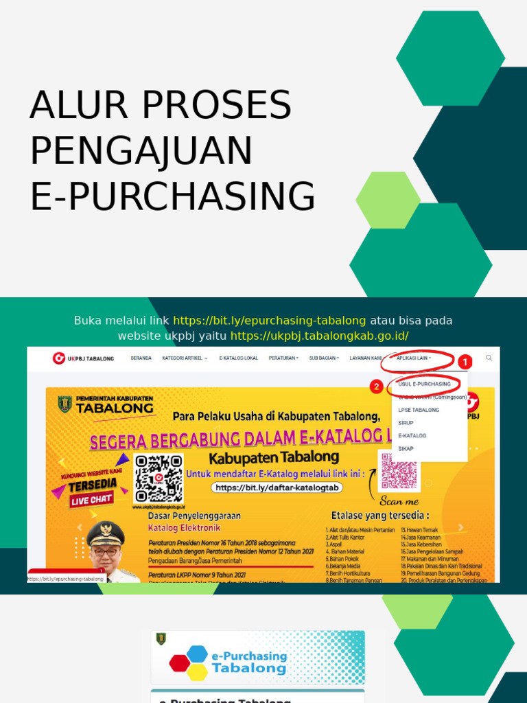 Alur Proses Pengajuane Purchasing | PDF