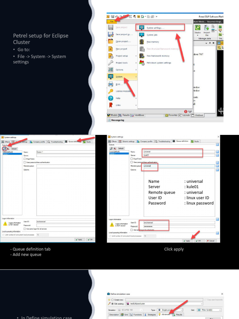 Eclipse Cluster Setup | PDF