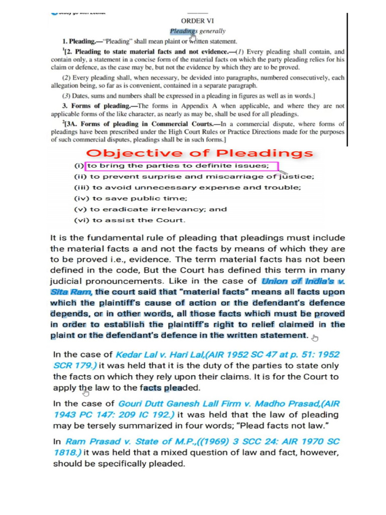 Pleading | PDF