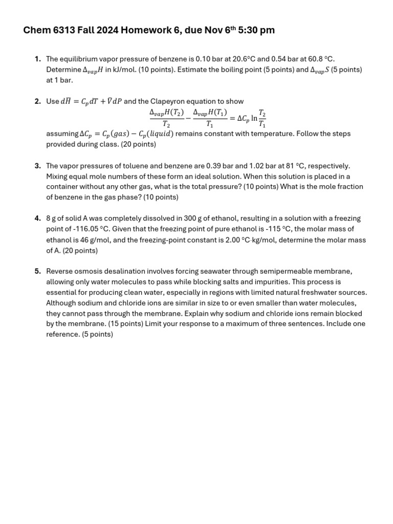 Homework 6 | PDF