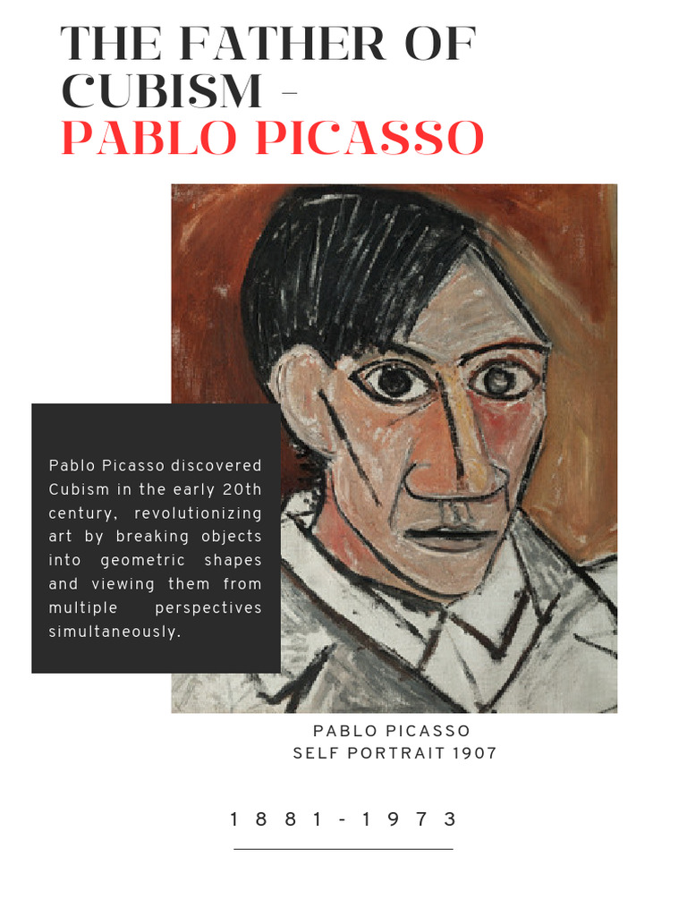 White Modern Minimalistic Artist Portfolio Cover Page | PDF | Cubism ...