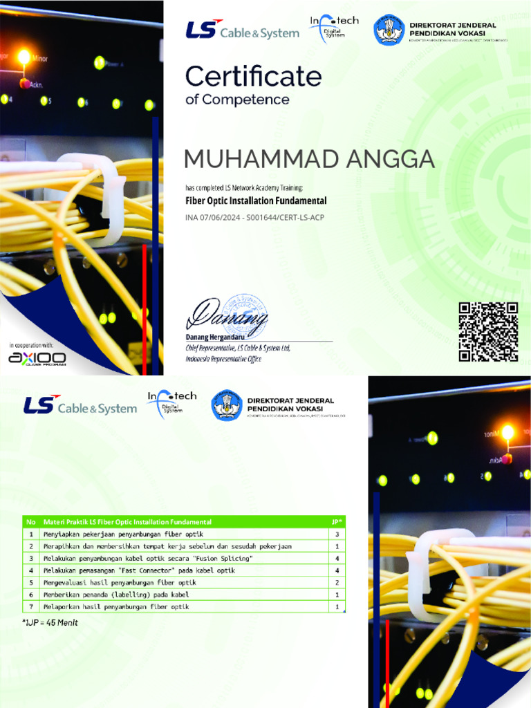 FIBER Muhammad Angga Certificate 15 08 2024 04 08 34 | PDF