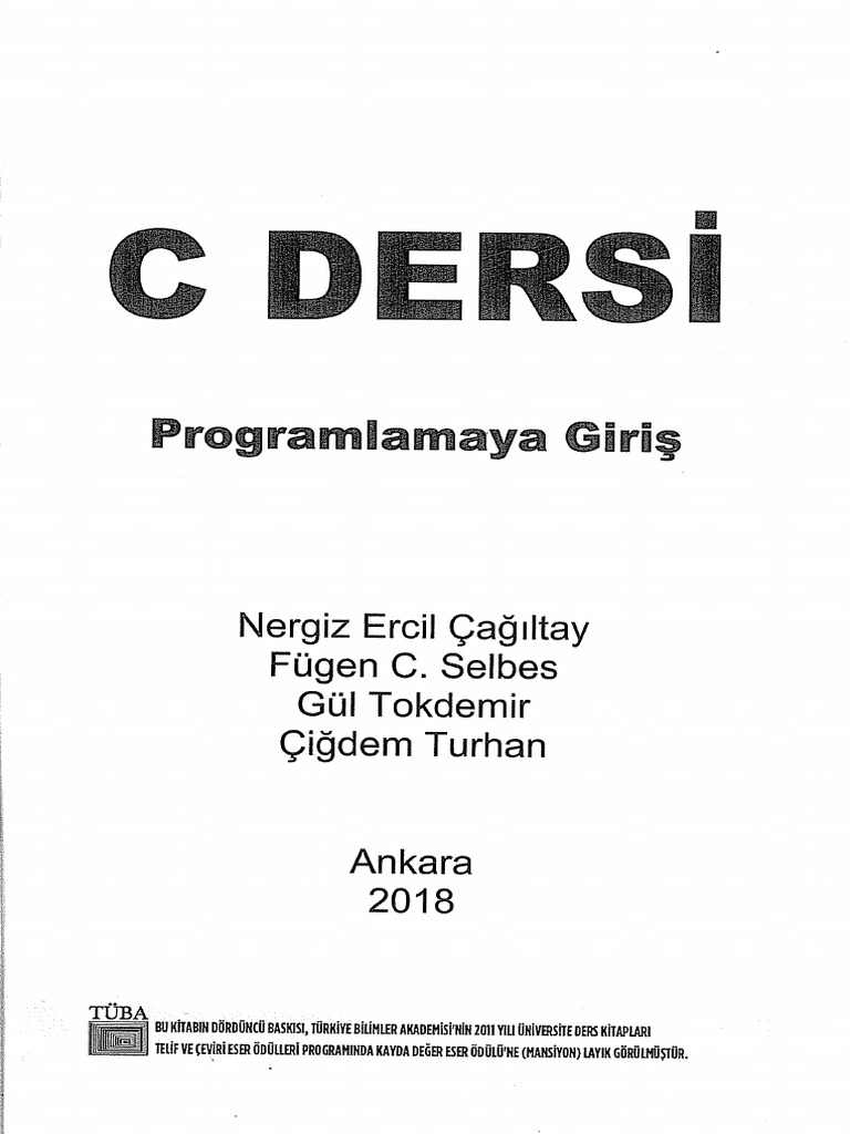 C Dersi | PDF