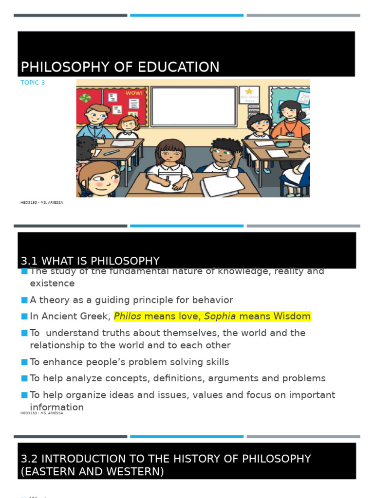 Philosophy of Education | PDF | Socrates | Plato