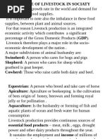 Overview of Animal Production Systems | PDF | Livestock | Agriculture