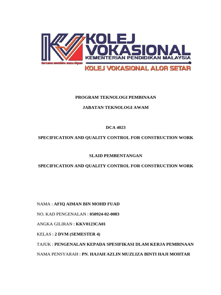 Muka Depan Slaid | PDF