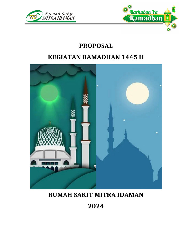Proposal Ramadhan 1445 H | PDF