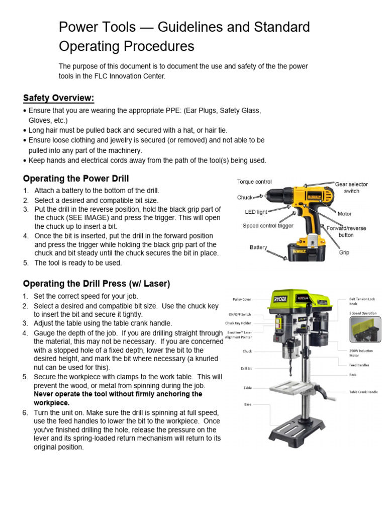Power Tools | PDF | Manufactured Goods | Tools