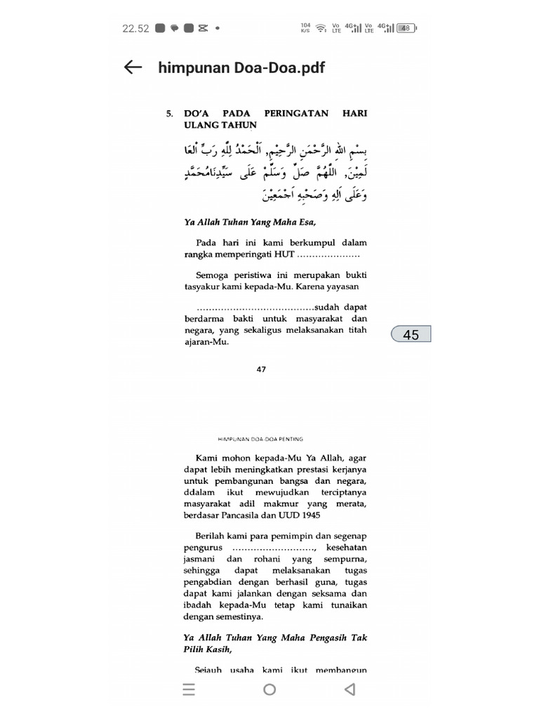 Himpunan Doa | PDF