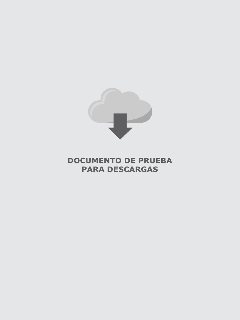 Descarga Prueba G | PDF