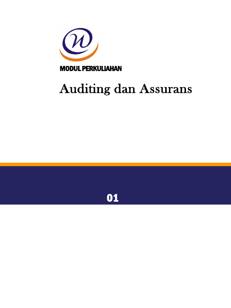 Modul 01 - Auditing Dan Assurans | PDF