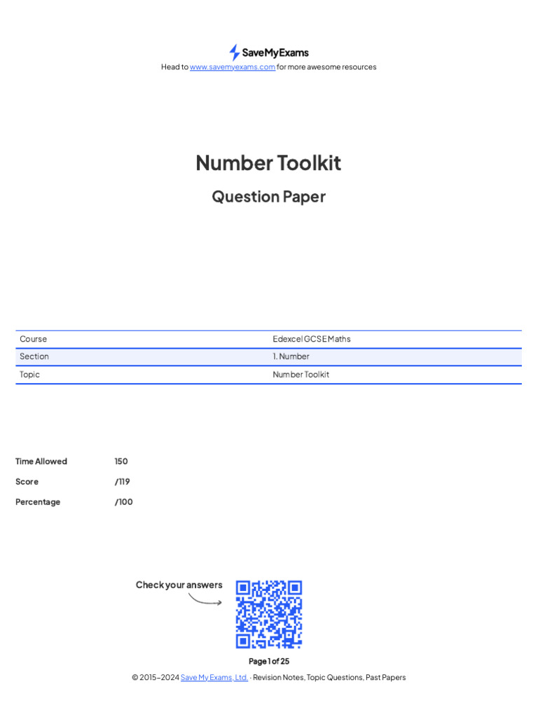 Trilok number-toolkit-u-rAtZDDcfvztsi7 | PDF | Student Assessment And ...