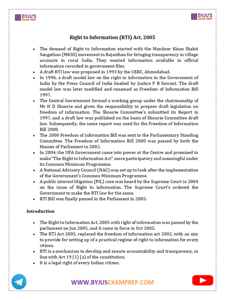 Rti Eng 51 | PDF | Public Sphere | Justice