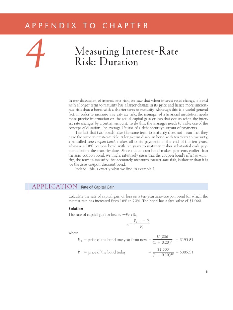 Interest Rate Risk Computation | PDF | Bond Duration | Bonds (Finance)