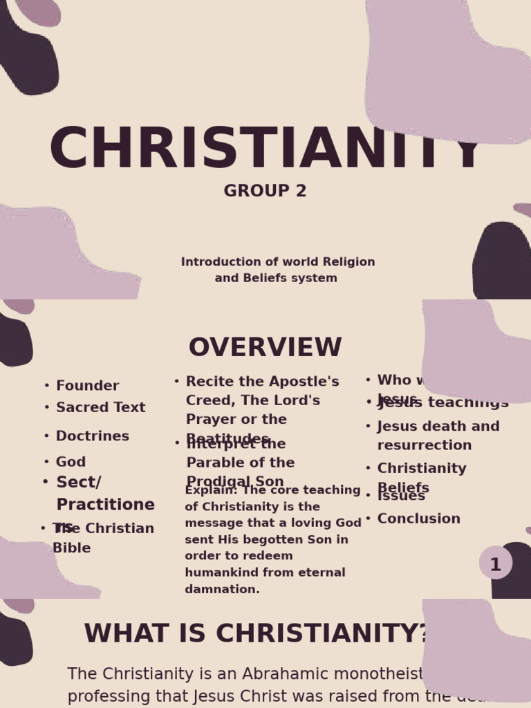 Christianity Reporting | PDF | Jesus | Mary, Mother Of Jesus