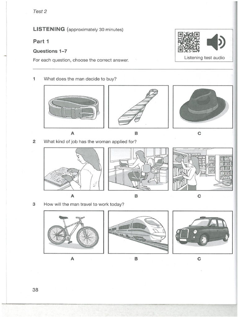 Test 2 Listening | PDF