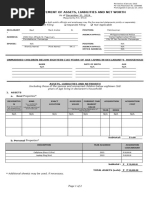 2025 Editable SALN Form Template | PDF | Business | Money
