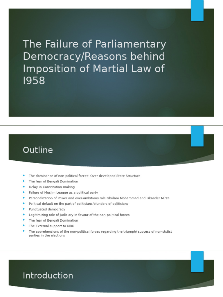 The Failure of Parliamentary Democracy | PDF