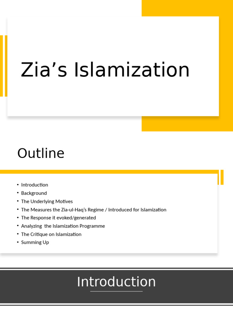 Zia's Islamization | PDF | Muhammad Zia Ul Haq | Sharia