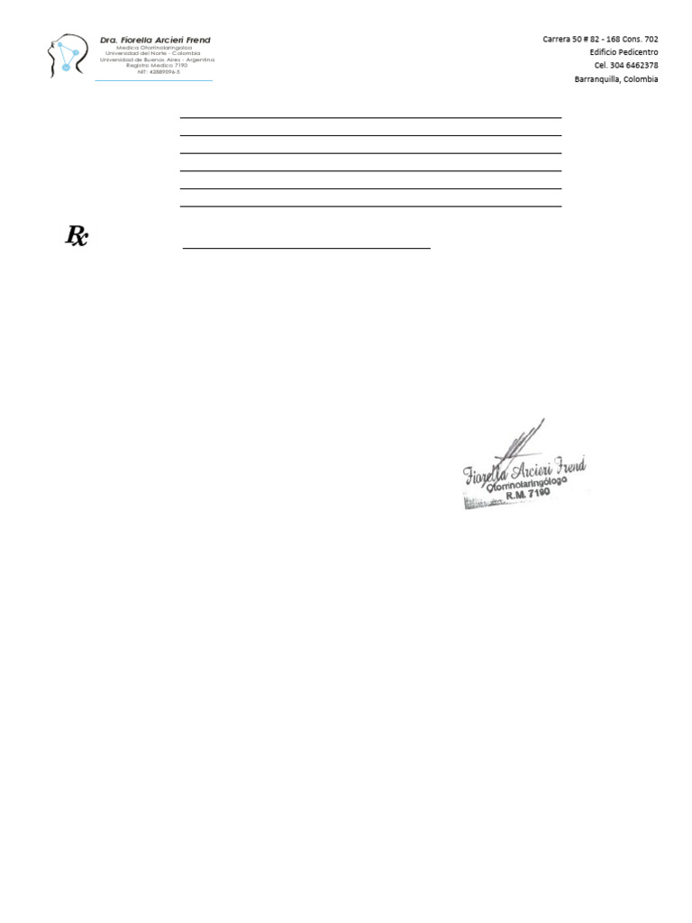 Examen Orl Ivan Jose Callejas Alvarez | PDF