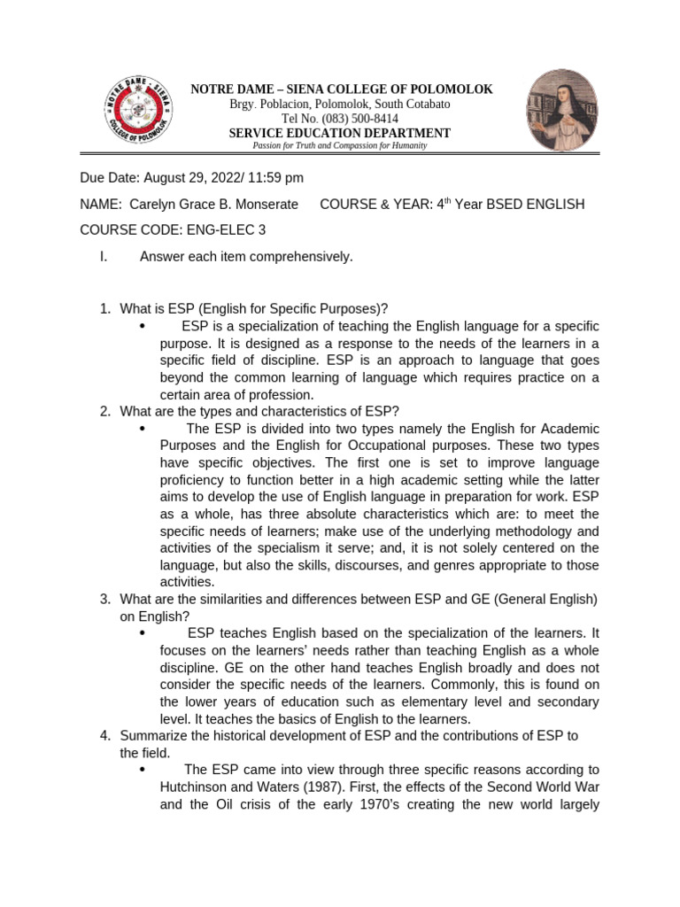 Task-1-ENG-ELEC-3 | PDF | English Language | Teachers