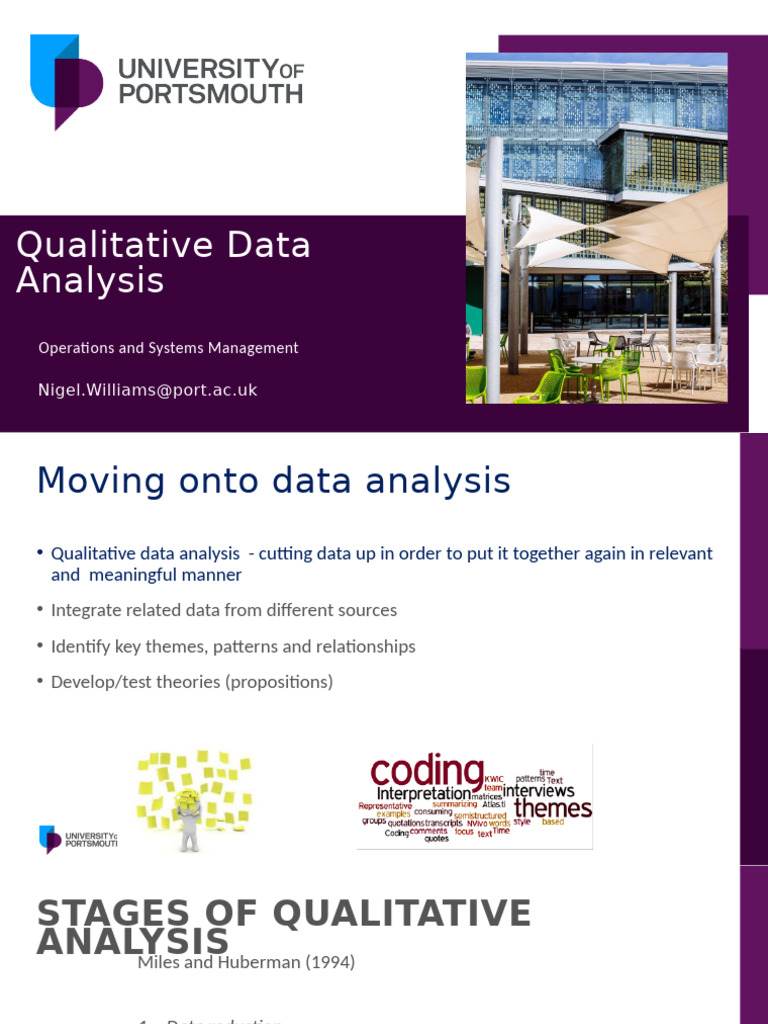 Qualitative Data Analysis Guide | PDF | Qualitative Research | Analysis