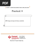4x3 RAM Design Using IC 41256 | PDF | Computer Memory | Random Access ...