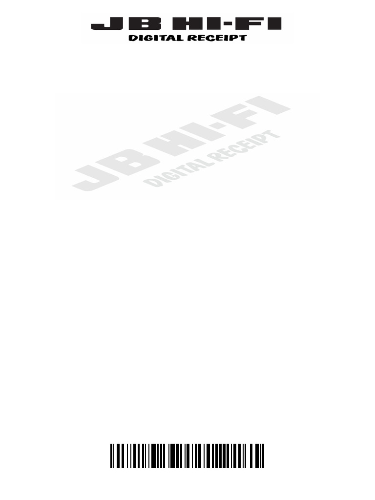 JBHiFi Receipt ww44cmx | PDF